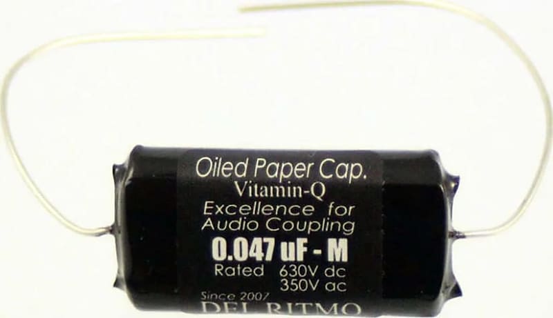 EP-4059-B00 Vitamin Q .047 Black Candy Capacitor - 10 Piece | Reverb