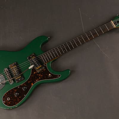 Guyatone Mosrite-style 1960s - Forest Green | Reverb