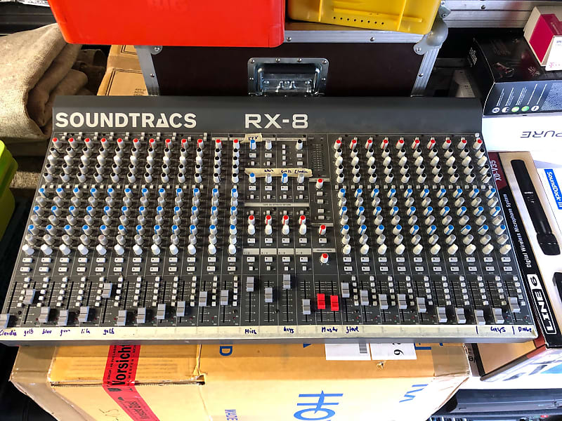 Soundtracs RX-8 Analog Mixing Console 24 Channel Black | Reverb