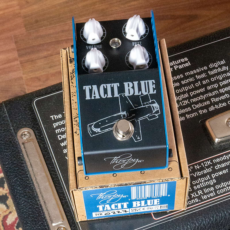 ThorpyFX Limited Edition Tacit Blue Fuzz | Reverb