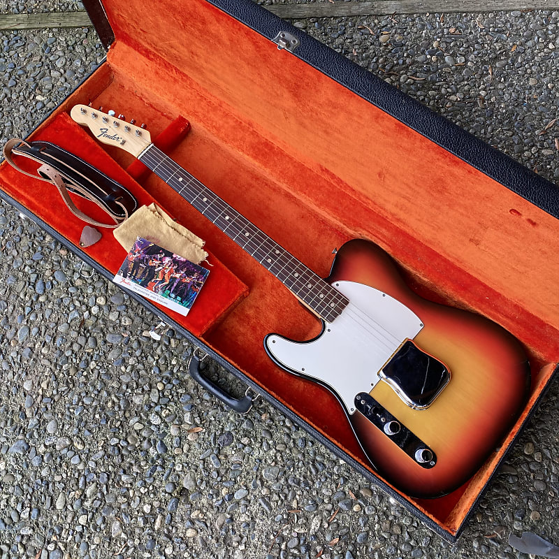 1967 Fender Esquire Sunburst - Left-Handed, Time Capsule! | Reverb