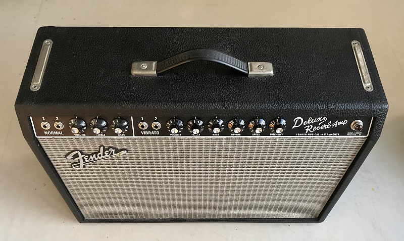 Fender 1994 Deluxe Reverb Reissue with True Blackface Mod. | Reverb
