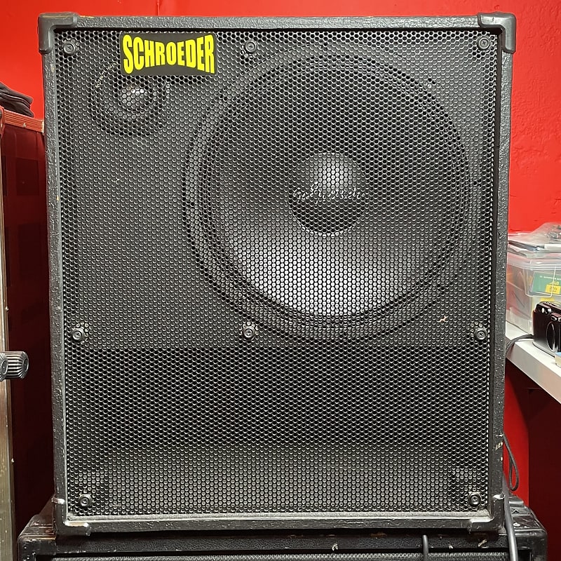 Schroeder 1515L 2x15 Bass Cabinet w/ Super Bullet Tweeter | Reverb