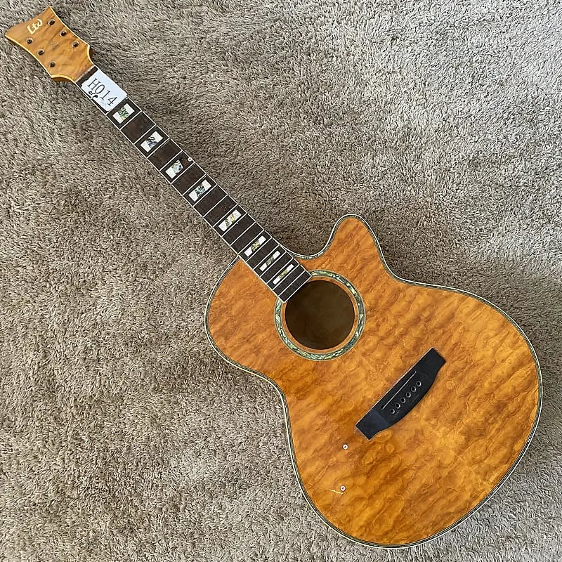 ESP LTD Xtone Acoustic Electric Guitar, Quilted | Reverb Australia