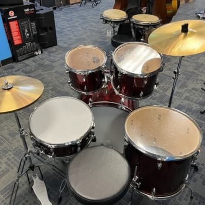 USED LUDWIG PINNACLE DRUM SET | Reverb