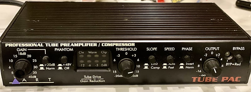 ART Tube Pac Professional Mic Preamp and Compressor 1996 | Reverb