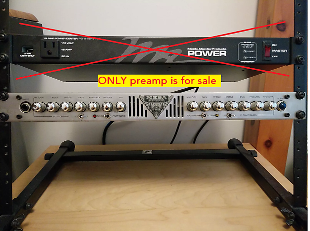 Mesa Boogie V-Twin Rackmount Guitar Preamp (1 rack unit) | Reverb