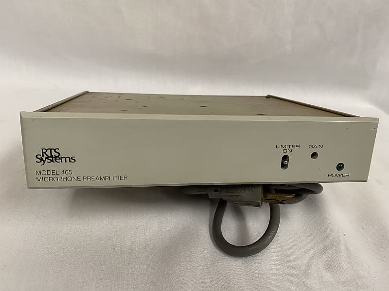 Vintage RTS Systems Model 465 Microphone Preamp | Reverb
