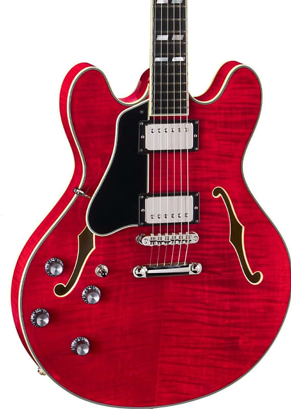 Eastman T486L Thinline Left Handed Electric Guitar | Reverb Australia