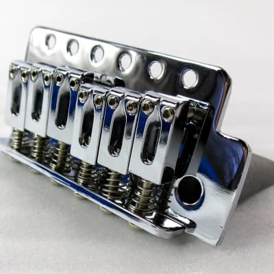Tremolo System Complete Kit Chrome 6 Screw Type All Hardware | Reverb