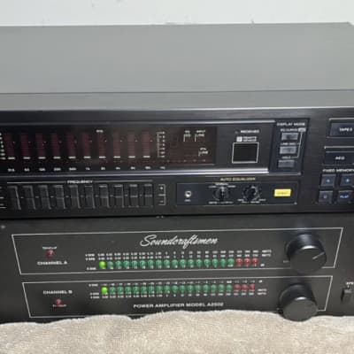Working Sony SEQ-333ES 10 Band Stereo Graphic Equalizer EQ | Reverb
