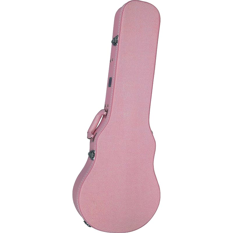 Daisy Rock Guitar Case - Cotton Candy Pink Les Paul Gibson | Reverb