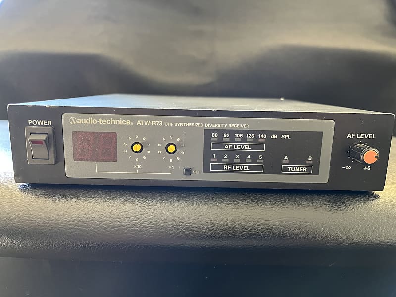 Audio-Technica ATW-R73 UHF Synthesized Diversity Receiver | Reverb