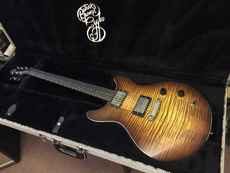 Patrick Eggle Macon DT Custom Build 2016 Tobacco Sunburst | Reverb UK