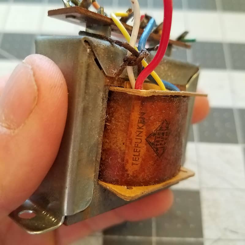 Telefunken 2500:1 [10000 Ohms] Bv. 41.5108.50-22.7 Vintage | Reverb