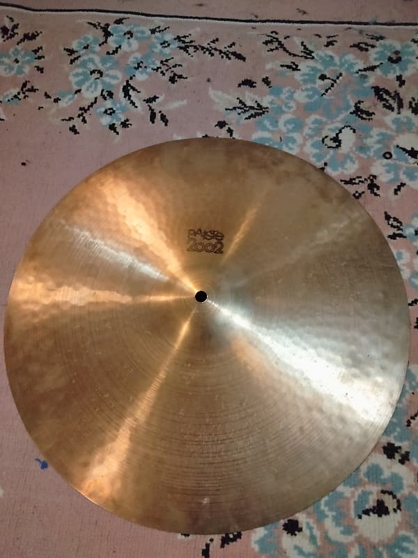 Paiste 2002 Black Label "Concert" Crash Ride 20 Inch | Reverb