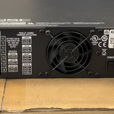 QSC CXD4.3 4-Channel Processing Amplifier (5000W) | Reverb