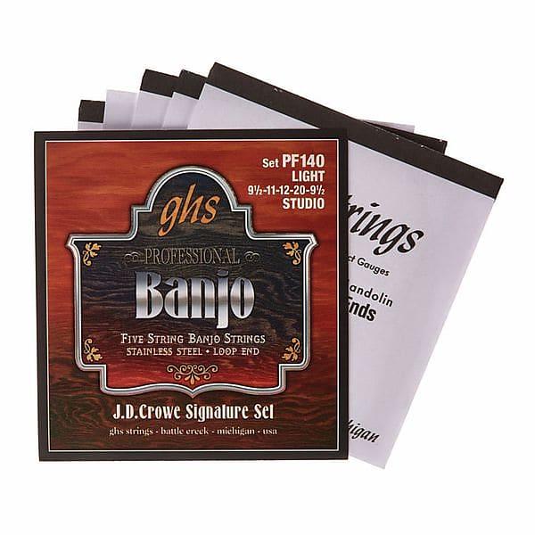 GHS Banjo Strings - Light | Reverb
