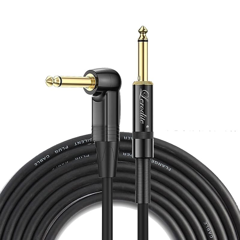 1/4 Inch Trs Instrument Cable 10 Ft With Mute Plug Ends, | Reverb