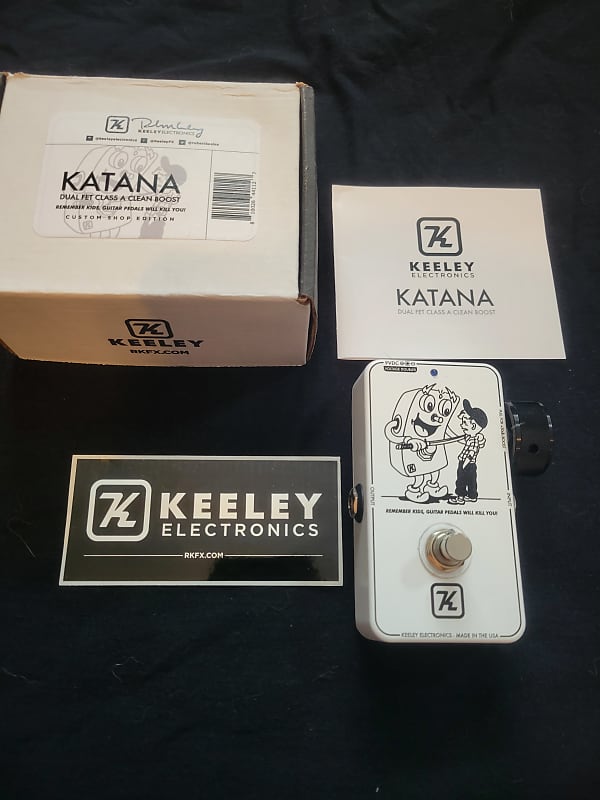 Keeley Katana Custom Shop "Pedals Will Kill You" | Reverb