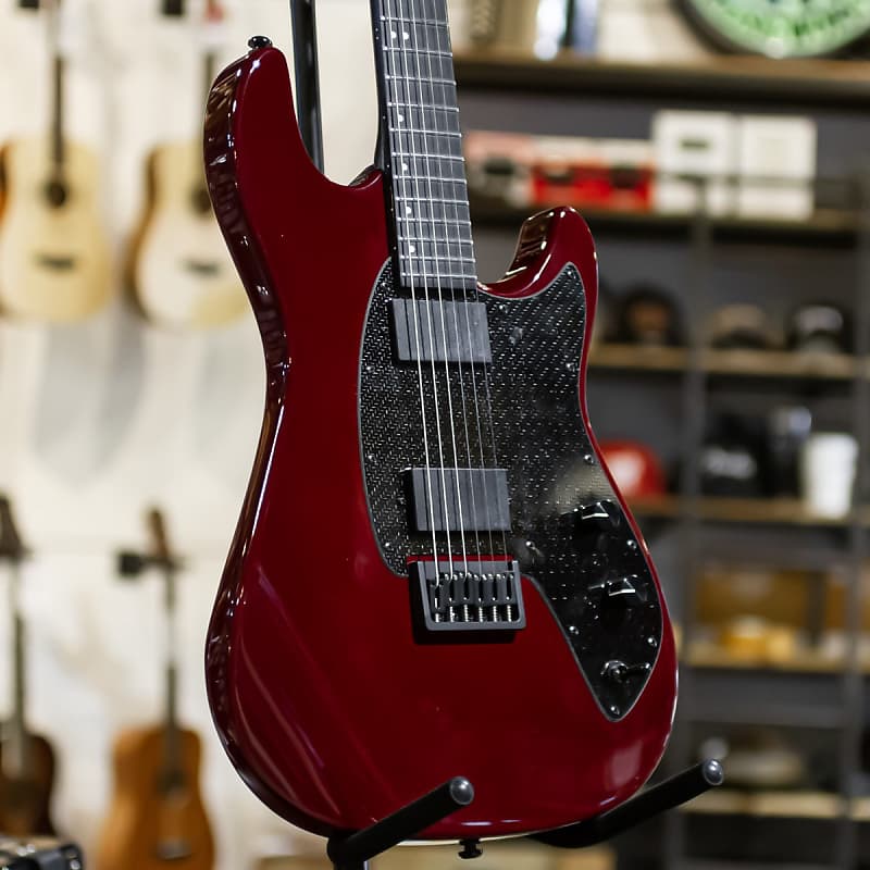 KLOS Apollo Pro Electric Guitar - Red w/Gig Bag | Reverb