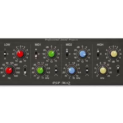 PSP Audioware PSP McQ Console-Style Equalizer Plug-In for | Reverb