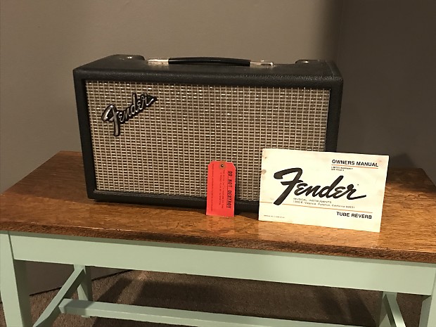Fender Silverface Reverb Unit 1974-1976 | Reverb