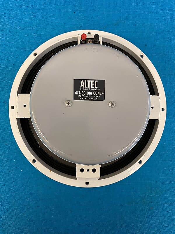 Altec 417-8C Vintage 12" Ohm Raw Frame Guitar Speaker - | Reverb