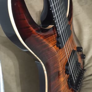 Carvin kiesel CT7 2015 deep orange burst BLACK FRIDAY SALE | Reverb