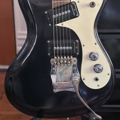 Vintage Mosrite Avenger (Japan) - 1968 - Black | Reverb