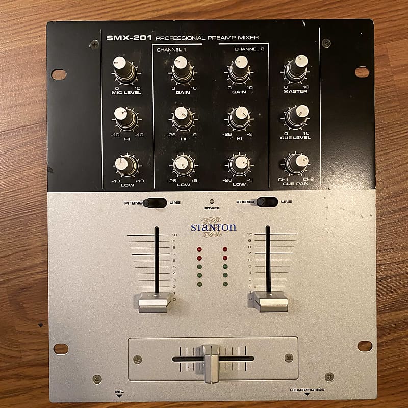 Stanton SMX-201 2 Channel DJ Mixer | Reverb