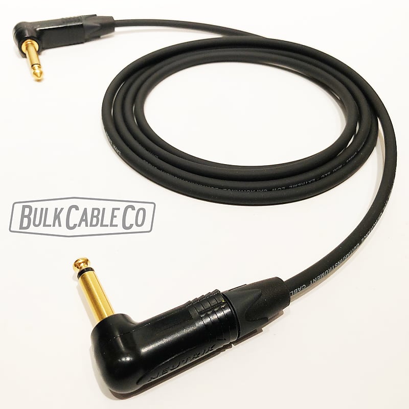 6 FT - Lava Mini ELC Guitar Cable - Neutrik NP2RX-B Right | Reverb UK