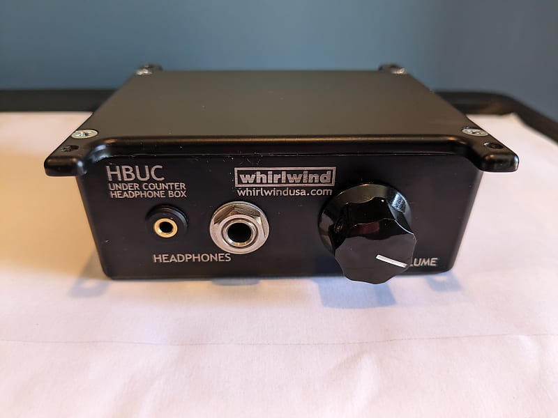 Whirlwind HBUC Under Counter Stereo Headphone Control Box | Reverb