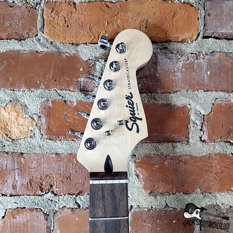 Squier 2 pc Maple / Rswd Stratocaster Electric Guitar Neck w/ | Reverb