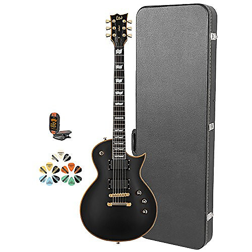 ESP LTD EC-1000VB Vintage Black Electric Guitar with | Reverb