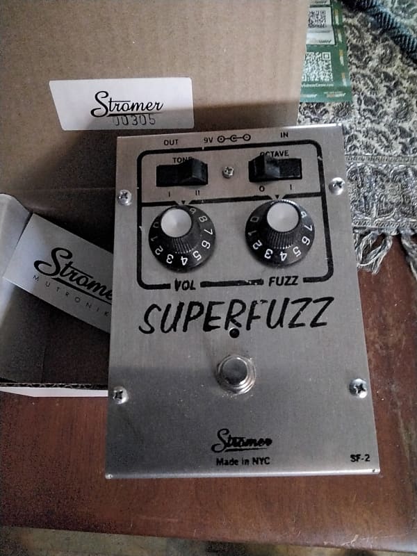 Stromer Super Fuzz 2021 Brushed Aluminum | Reverb