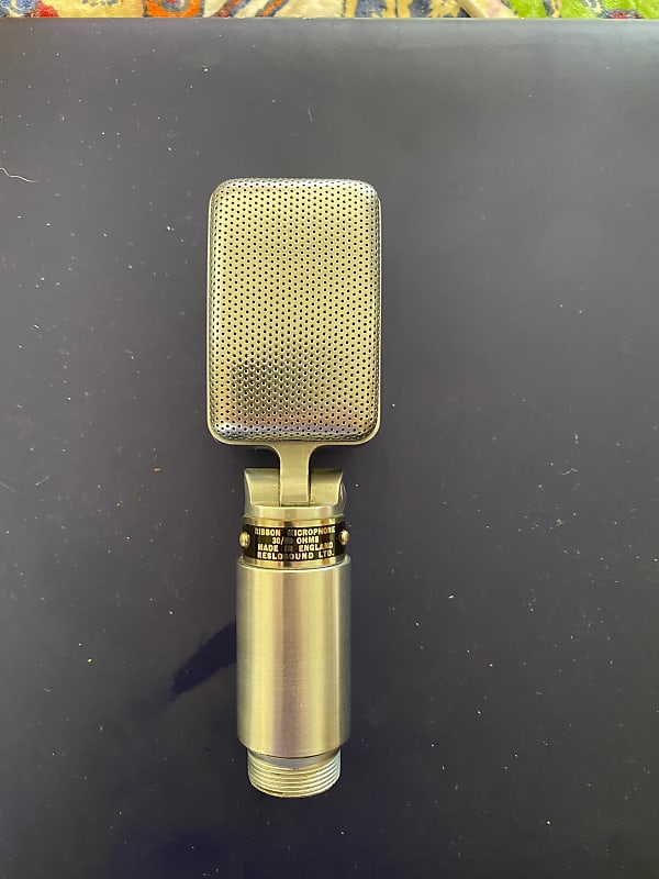 RESLO Ribbon mic in original box with cable | Reverb