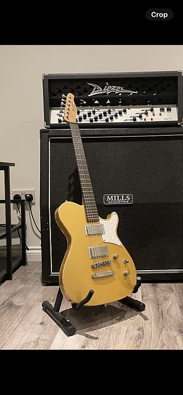 Manson MA Custom 2015 - Firemist Gold | Reverb