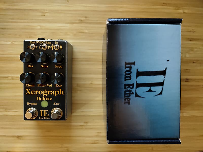 Iron Ether Xerograph Deluxe v2 - Envelope Filter - "Black & | Reverb