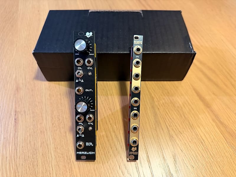 Herzlich Bundle: Omen Passive Dual LPG + 8 Lead Passive Mult | Reverb