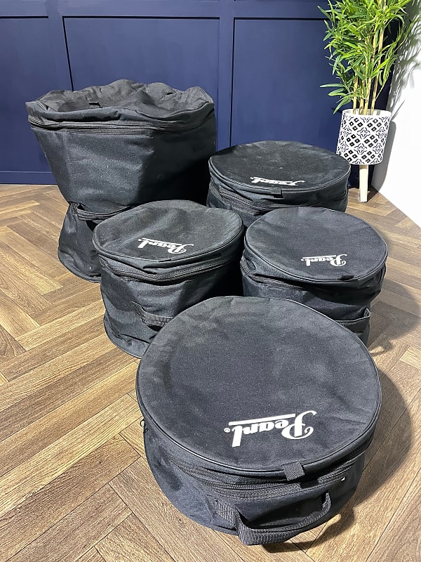 Pearl Soft Drum Case Set x5 / Bag / Accessory #JP37 | Reverb UK