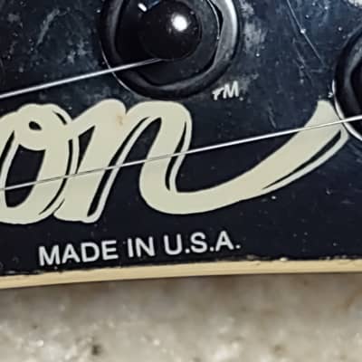 Jackson Randy Rhodes 1984 - Black with brass pickguard | Reverb