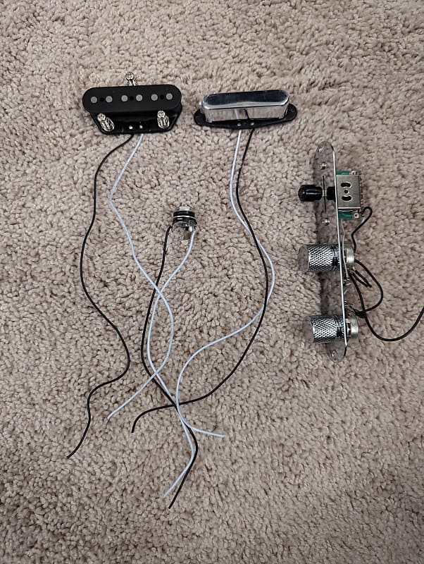 Squier Paranormal Telecaster Complete Electronics - Pickups, | Reverb