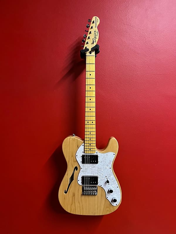 Squier Telecaster Thinline Natural | Reverb