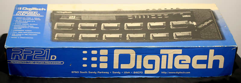 NEVER USED Digitech RP21 processor in original box | Reverb