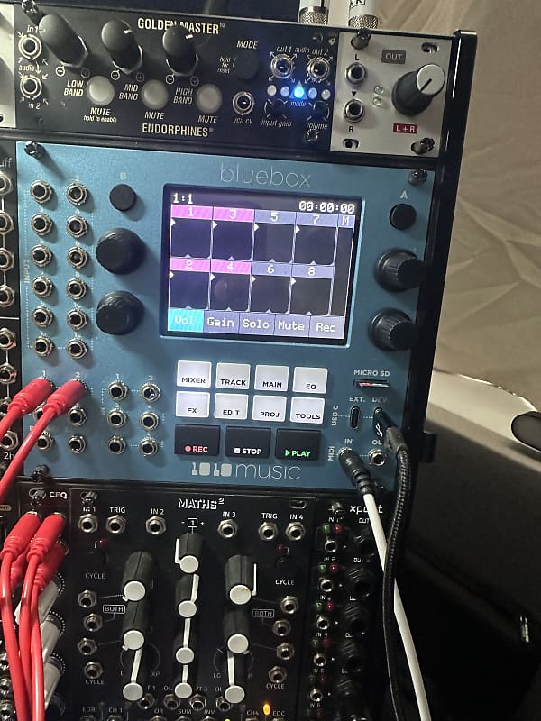 1010 Music Bluebox Eurorack Digital Mixer + Recorder | Reverb