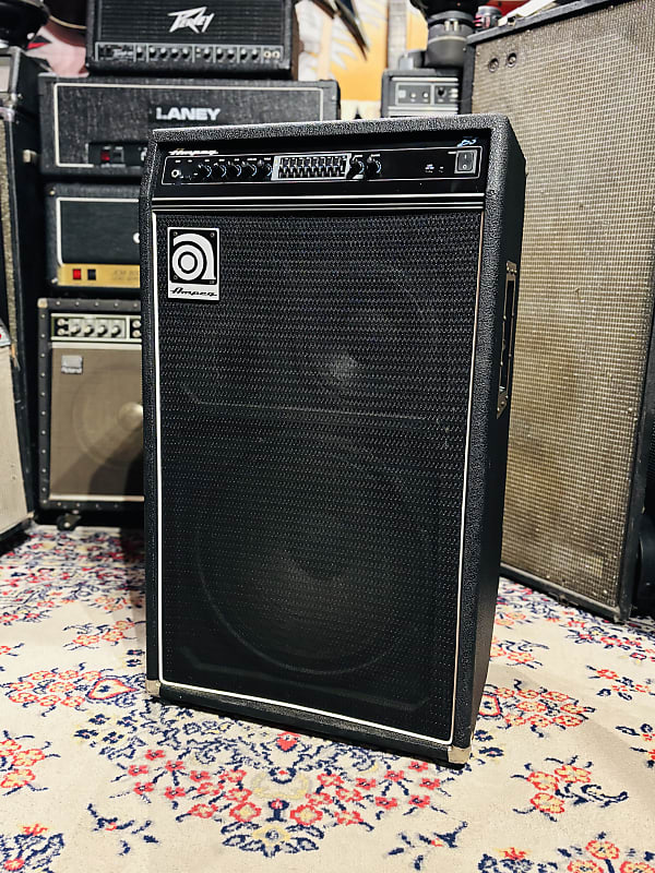 Ampeg B3158 Crossover Bi-Amp 150w “Mini Fridge” Combo USA | Reverb