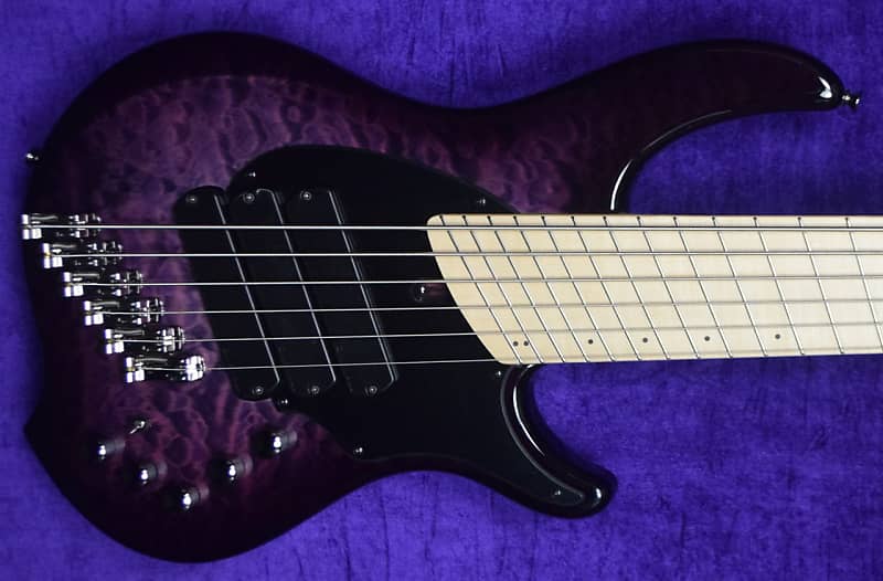 Dingwall Combustion (6-String), Ultra Violet w/ Maple / 3 | Reverb