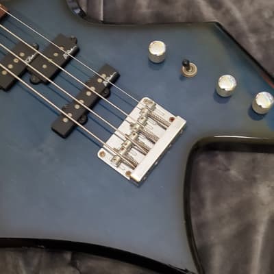 B.C. Rich Platinum Series Warlock P/J Electric Bass Widow | Reverb