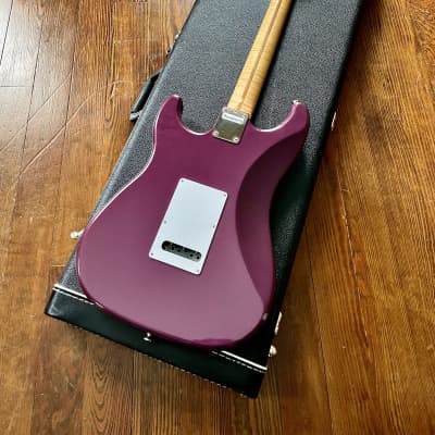 LSL Saticoy "Raspberry" Custom Color - 7.1 lb, Crazy Flamed | Reverb